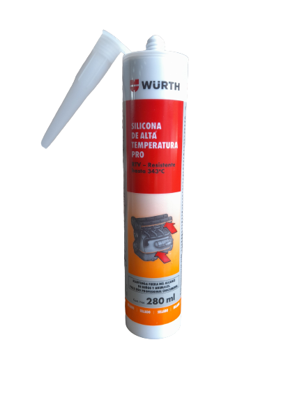 SILICONA ALTA TEMPERATURA WURTH